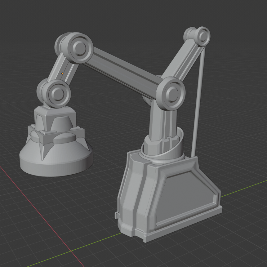 Free STL file Sci-fi Miniature Terrain - Magnet Crane 🧲・3D printing ...