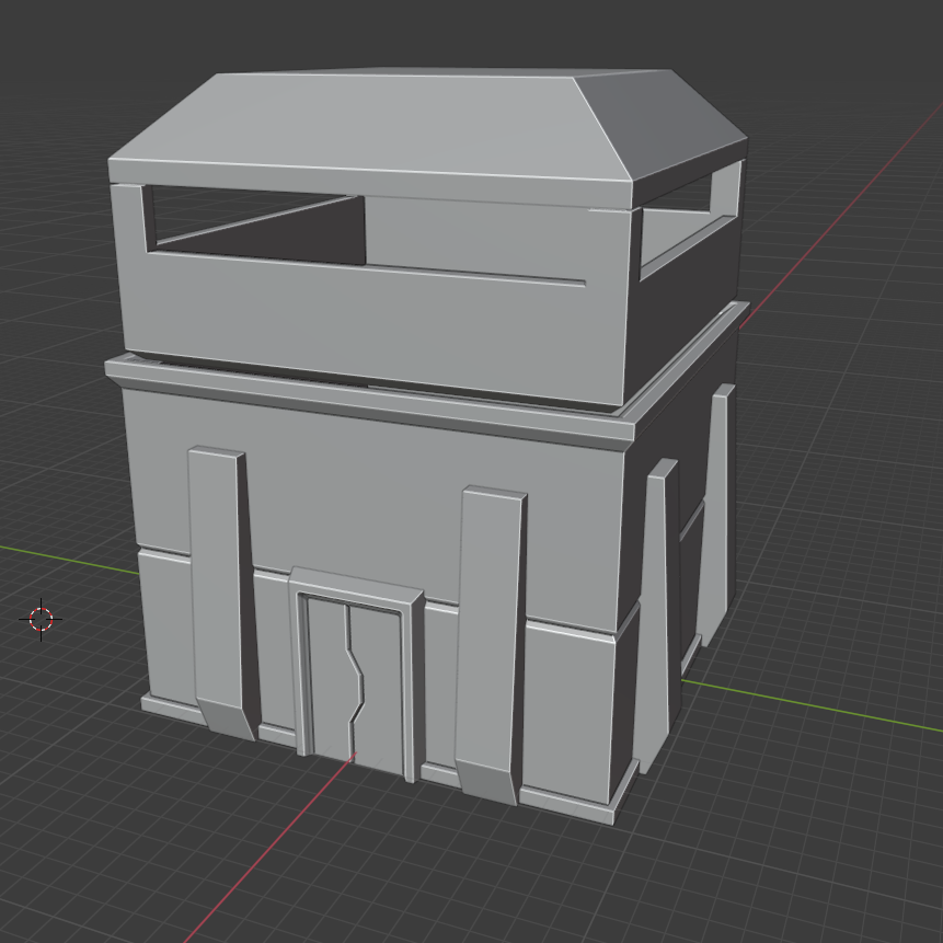 Free STL file Sci-fi Miniature Terrain - Universal Guard Tower・3D ...