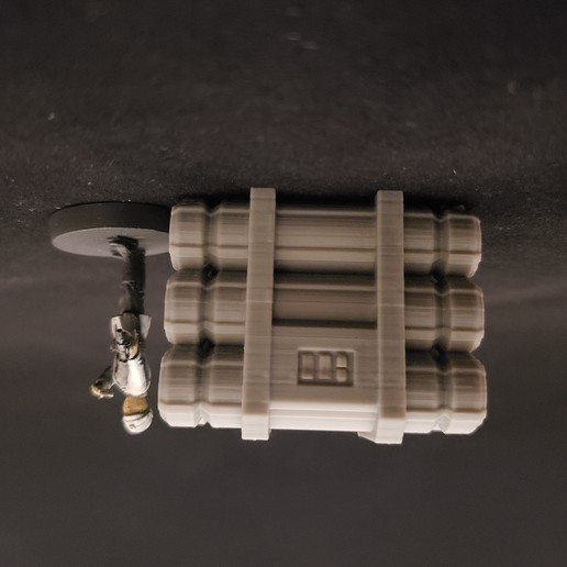 Download free STL file Sci-Fi Scatter Terrain - Canister Stacks (2 ...