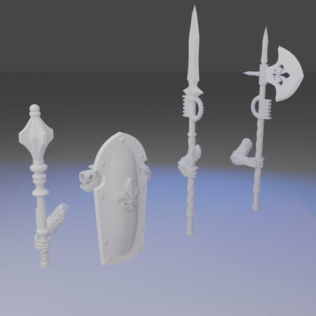 STL file Space nun melee power weapon v3.0・3D printable design to ...