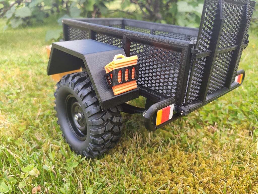 Free STL file RC scale trailer 🚐・3D printer design to download・Cults