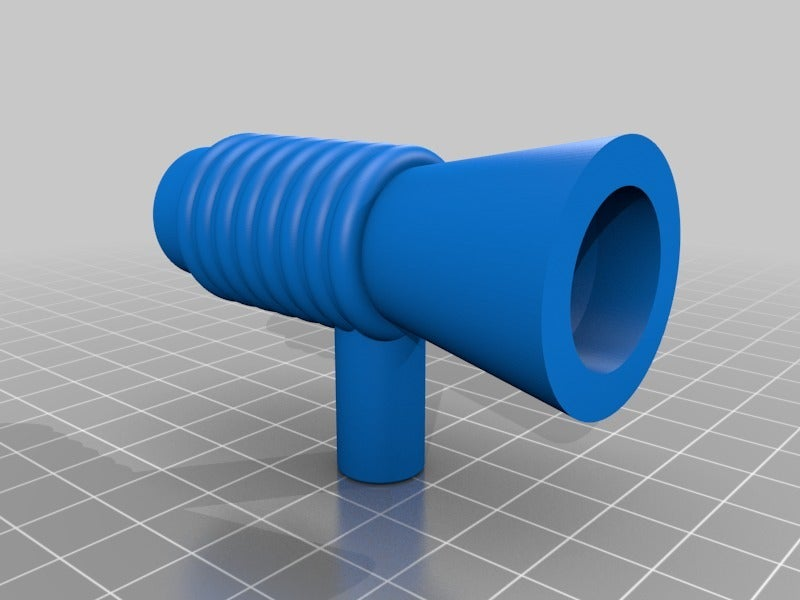 Free STL file Giant Minifig megaphone / Blaster・Template to download ...
