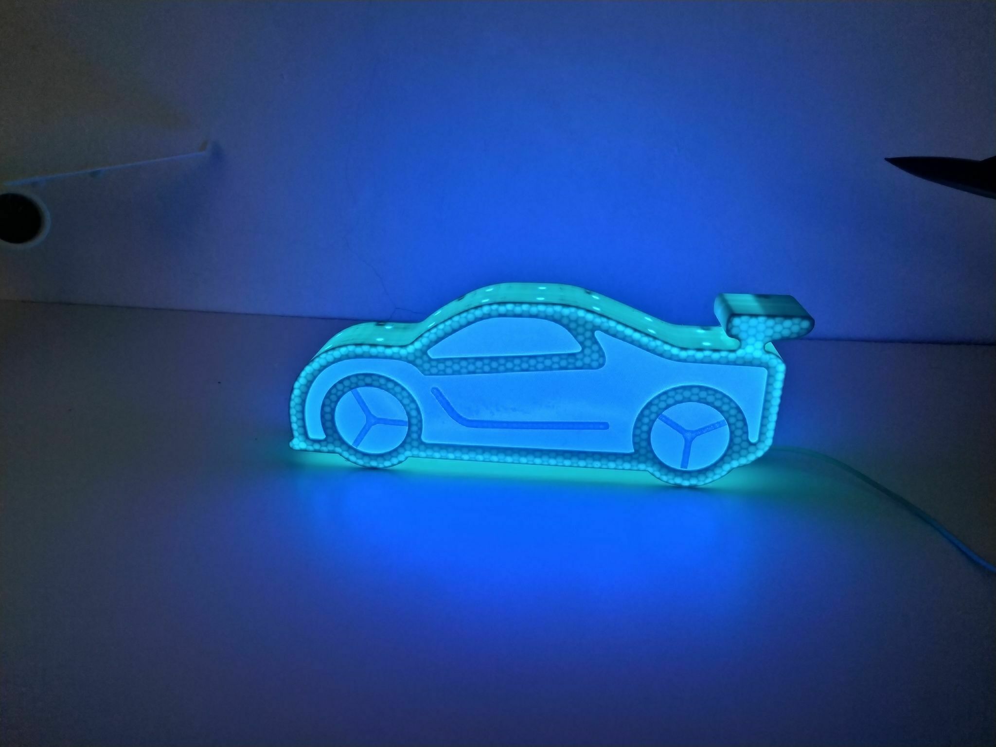 STL file Illuminated car via Bluetooth 🚗・3D print model to download・Cults