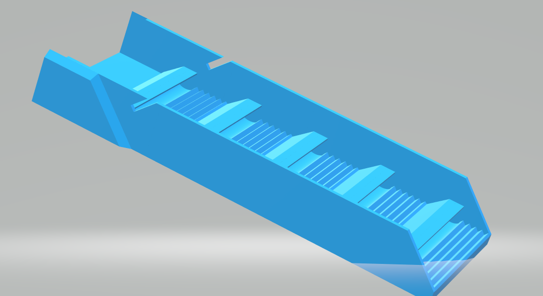 STL file Gold Slingers Mini Gold Sluice Extension・Template to download ...