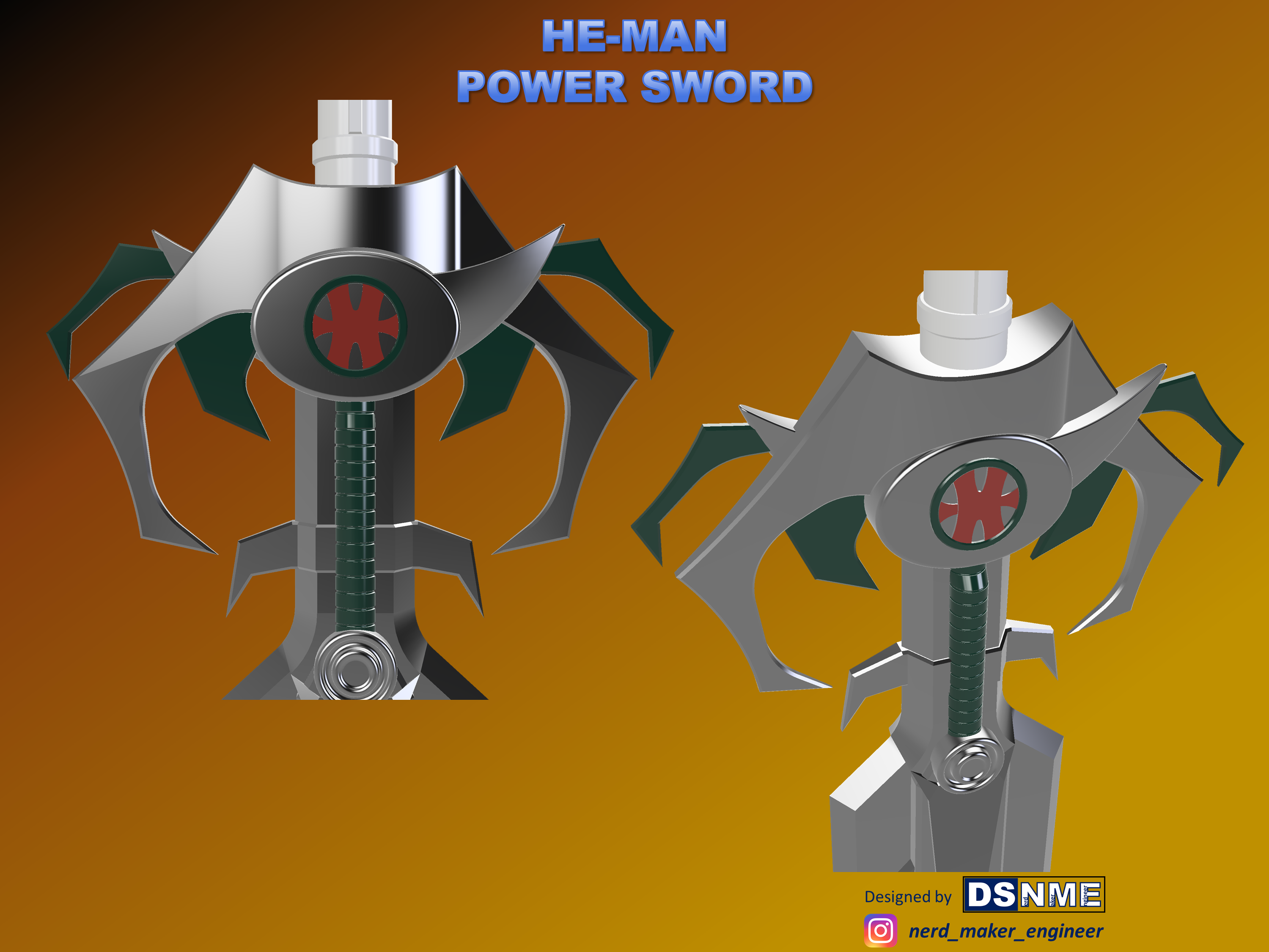 3D file HE-MAN Power Sword 2002 (Life Size)・3D printable model to ...