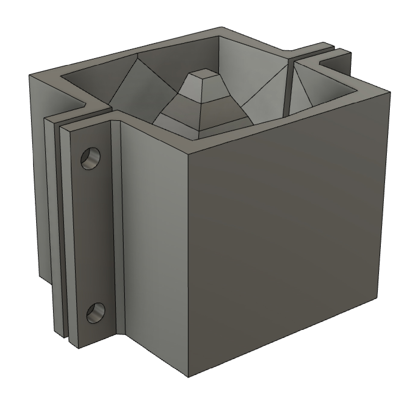 3D file CEMENT POT MOULD MOD25・Model to download and 3D print・Cults