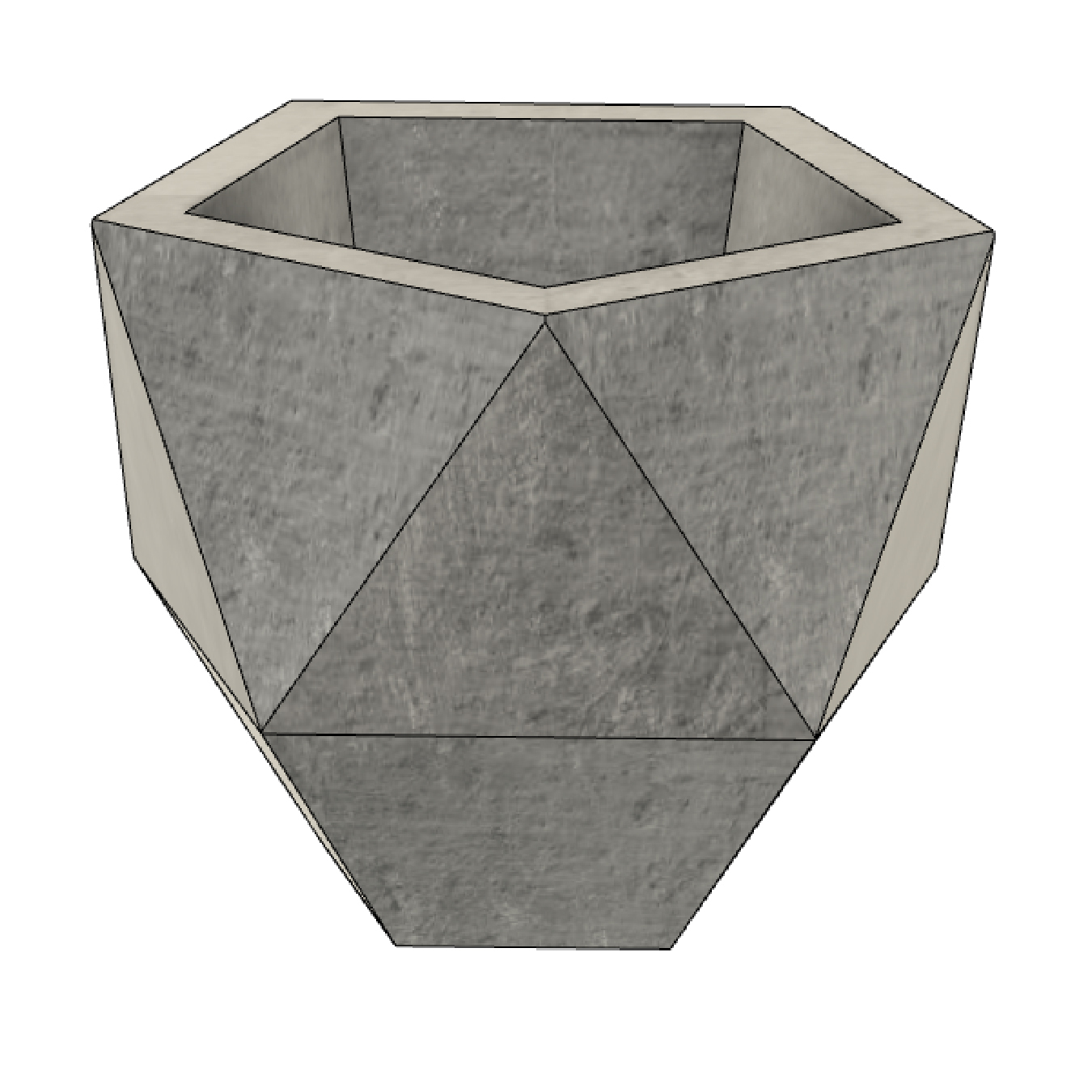 3D file CEMENT POT MOULD MOD11・3D printable model to download・Cults