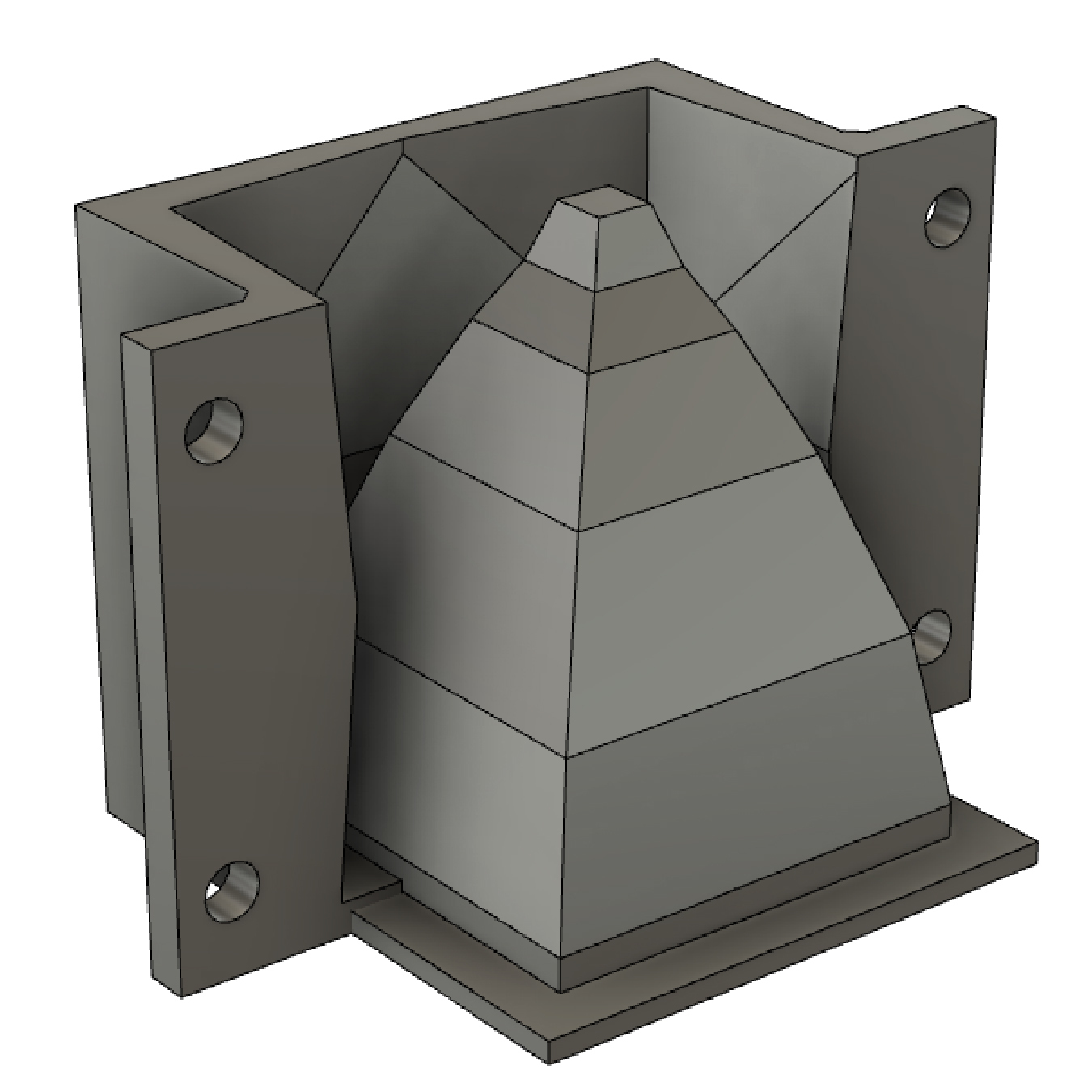 3D file CEMENT POT MOULD MOD25・Model to download and 3D print・Cults