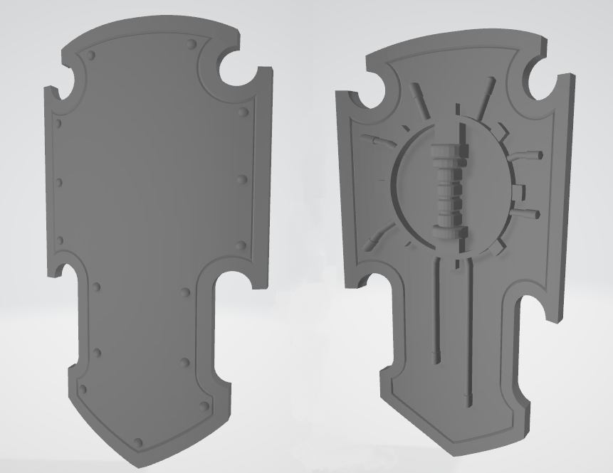 Free STL file Blank Relic Shield (Storm shield) 🛡️・3D printable design ...