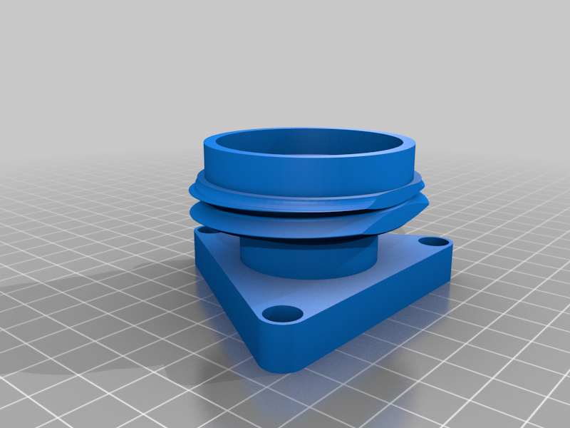 Free 3D file Driving Force Gt Quick Release 70mm adapter・3D printing ...