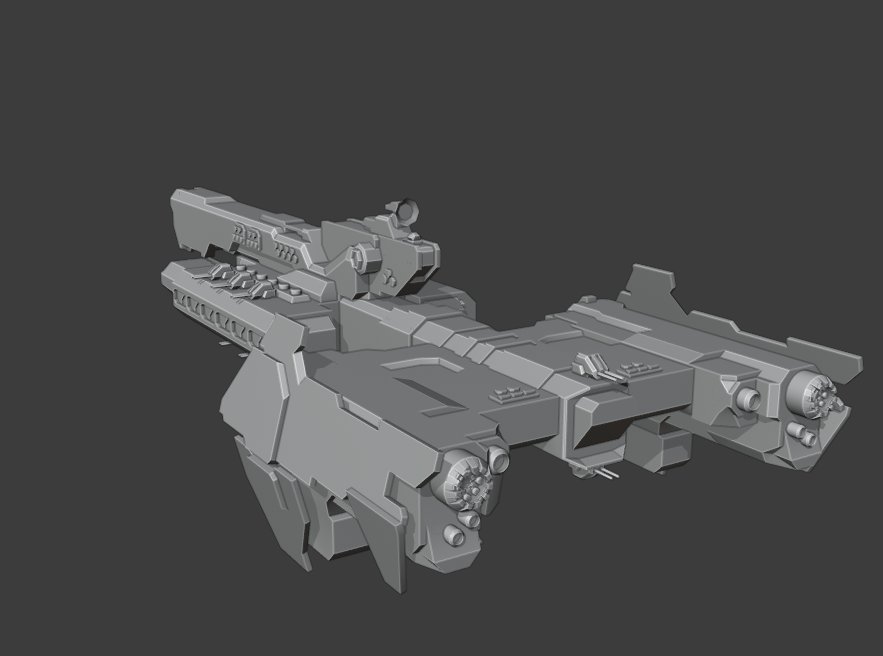 STL file Paris Class Heavy Frigate 🚢・3D printing template to download・Cults