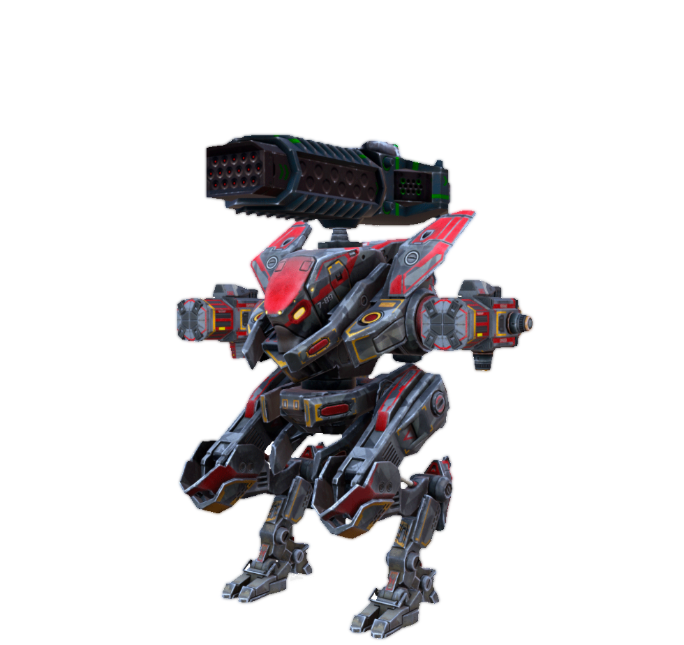 OBJ file War Robots Strider・3D printer design to download・Cults