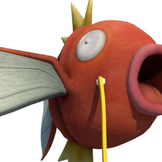 Download STL file Magikarp • 3D printing template ・ Cults
