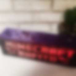 Download free STL file Minecraft Lamp • 3D printing design ・ Cults