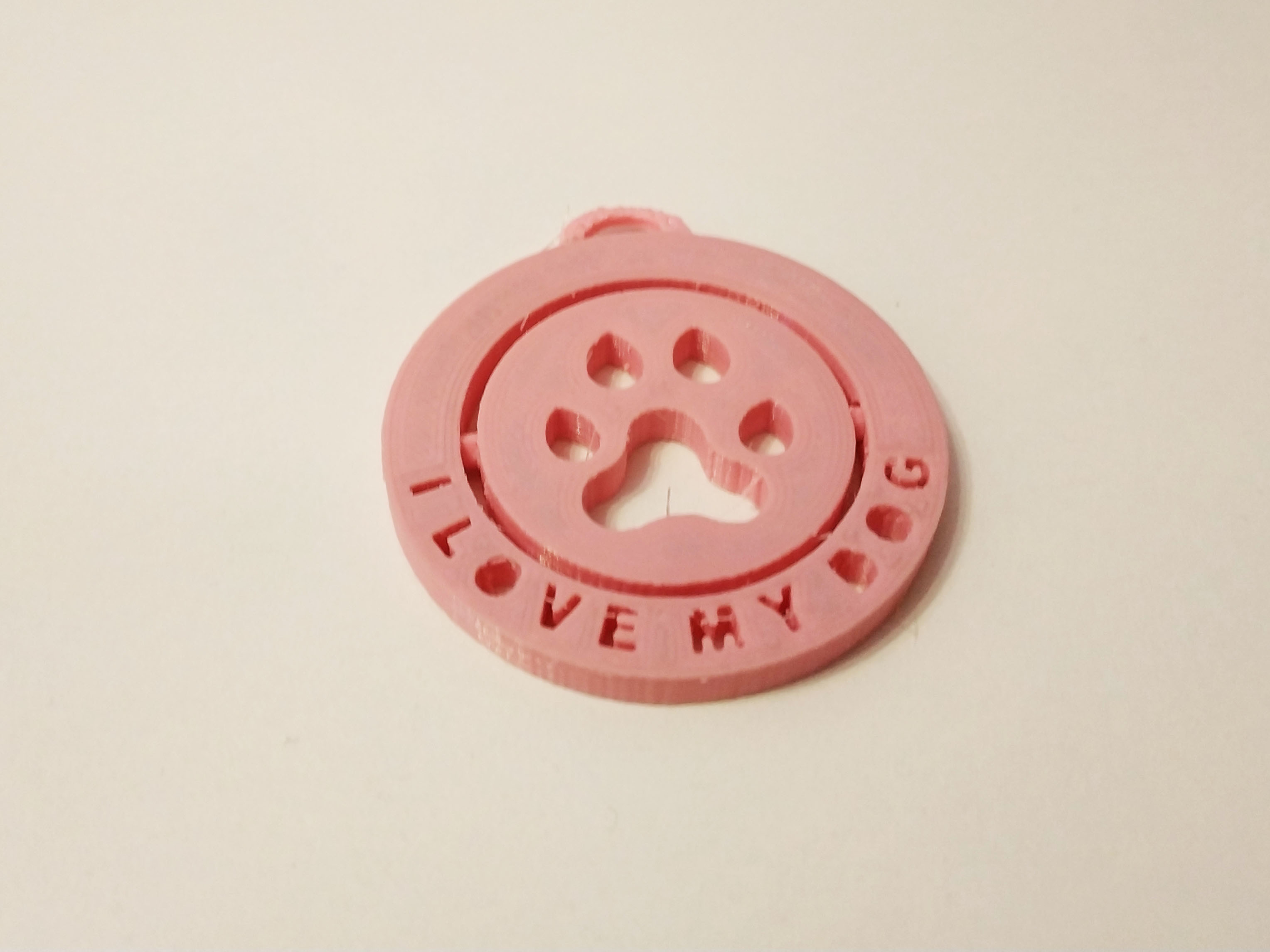 Free STL file Plate Love My Dog・3D printing template to download・Cults