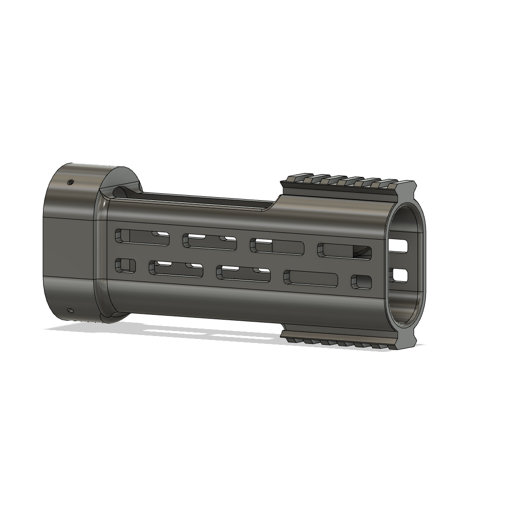 STL file Classic Army LMG handguard・3D printer design to download・Cults