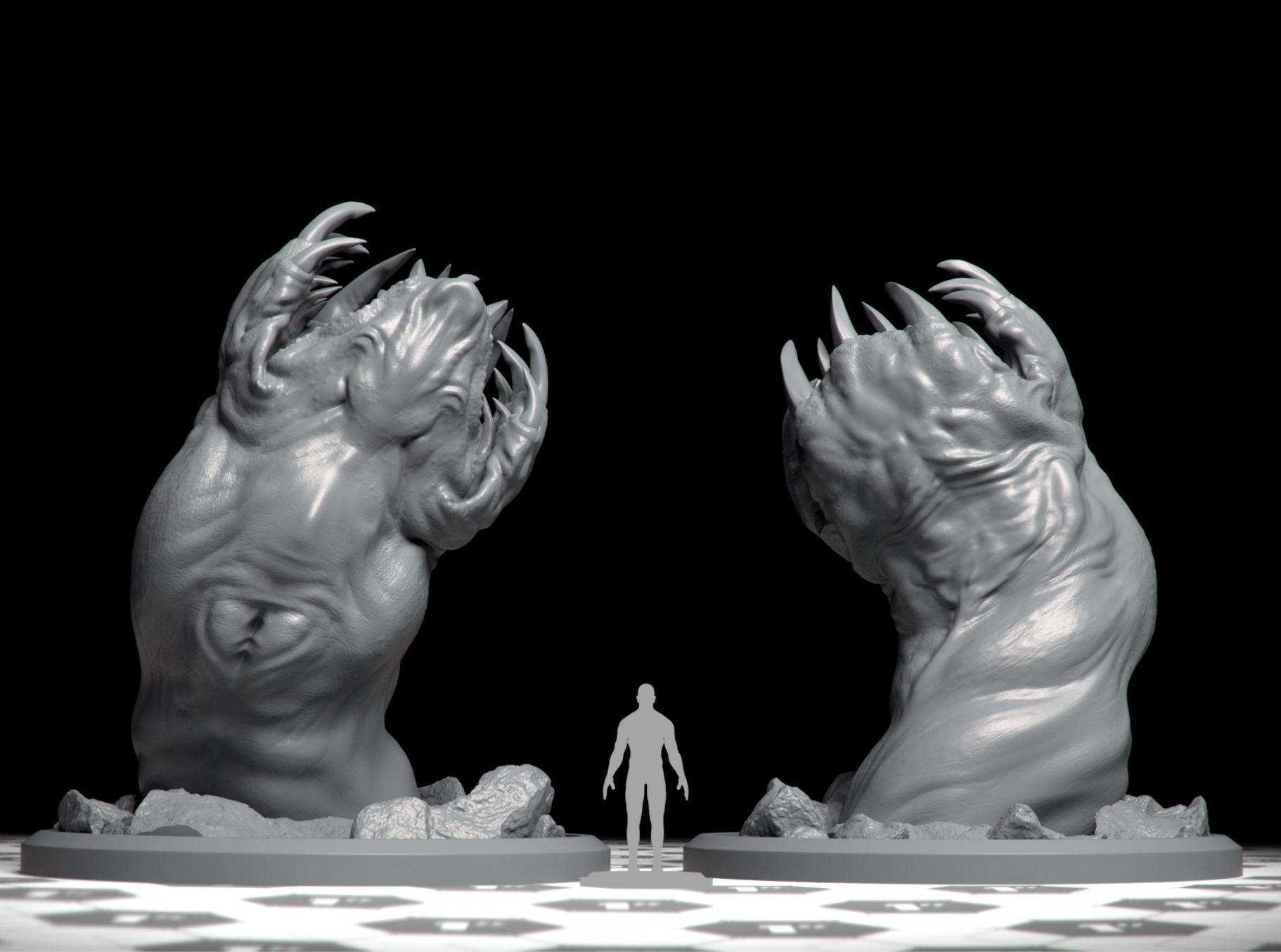 STL file Giant Worm - DnD Monsters - 3D printable 3D print model・3D ...