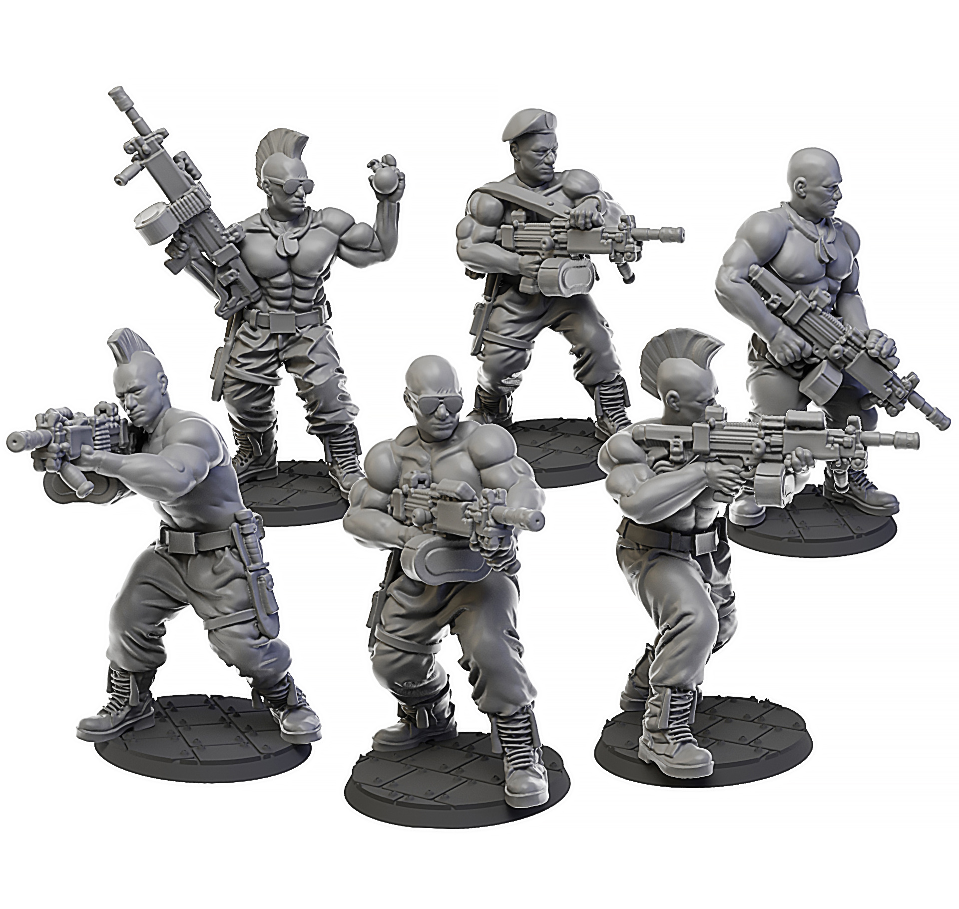 3D file LMG Squad・Template to download and 3D print・Cults