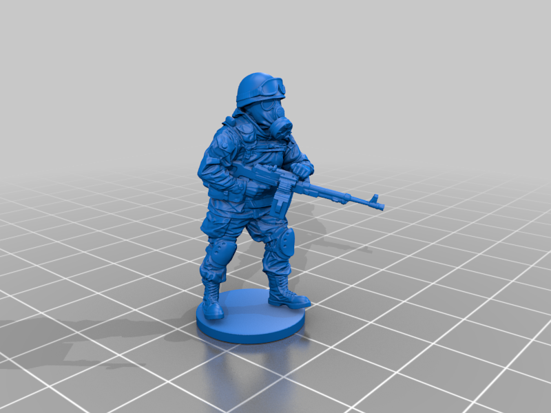 Free OBJ file Soldier 🫡・3D print design to download・Cults
