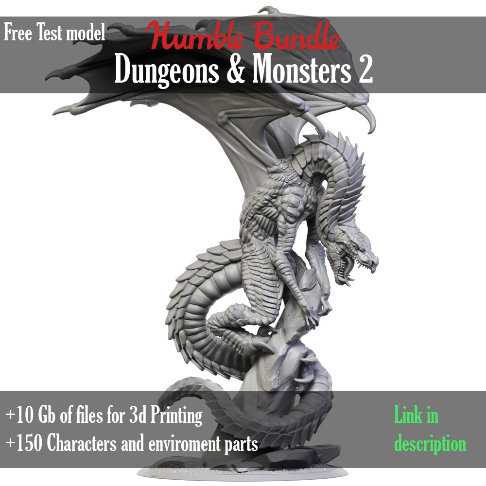 Free 3D file Dragon・3D printer model to download・Cults