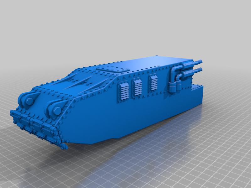 Free STL file Tank 🪖・3D printing design to download・Cults