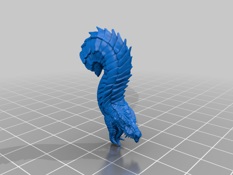 Free 3D file Dragon・3D printer model to download・Cults