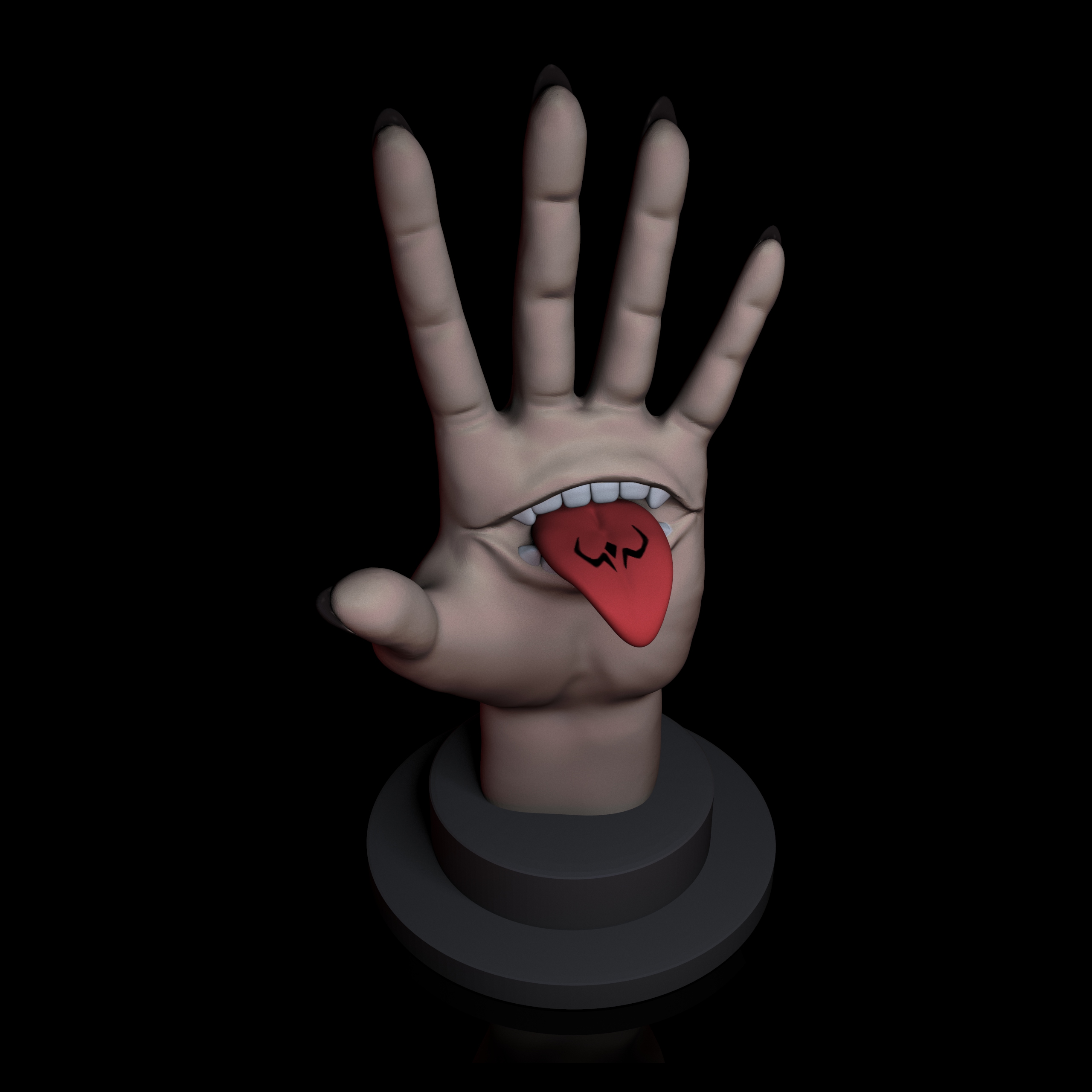 Archivo STL Sukuna Hand ・Plan imprimible en 3D para descargar・Cults