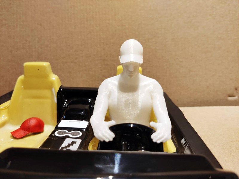 STL file 1/10 RC Driver for lexan interiors・3D print design to download ...