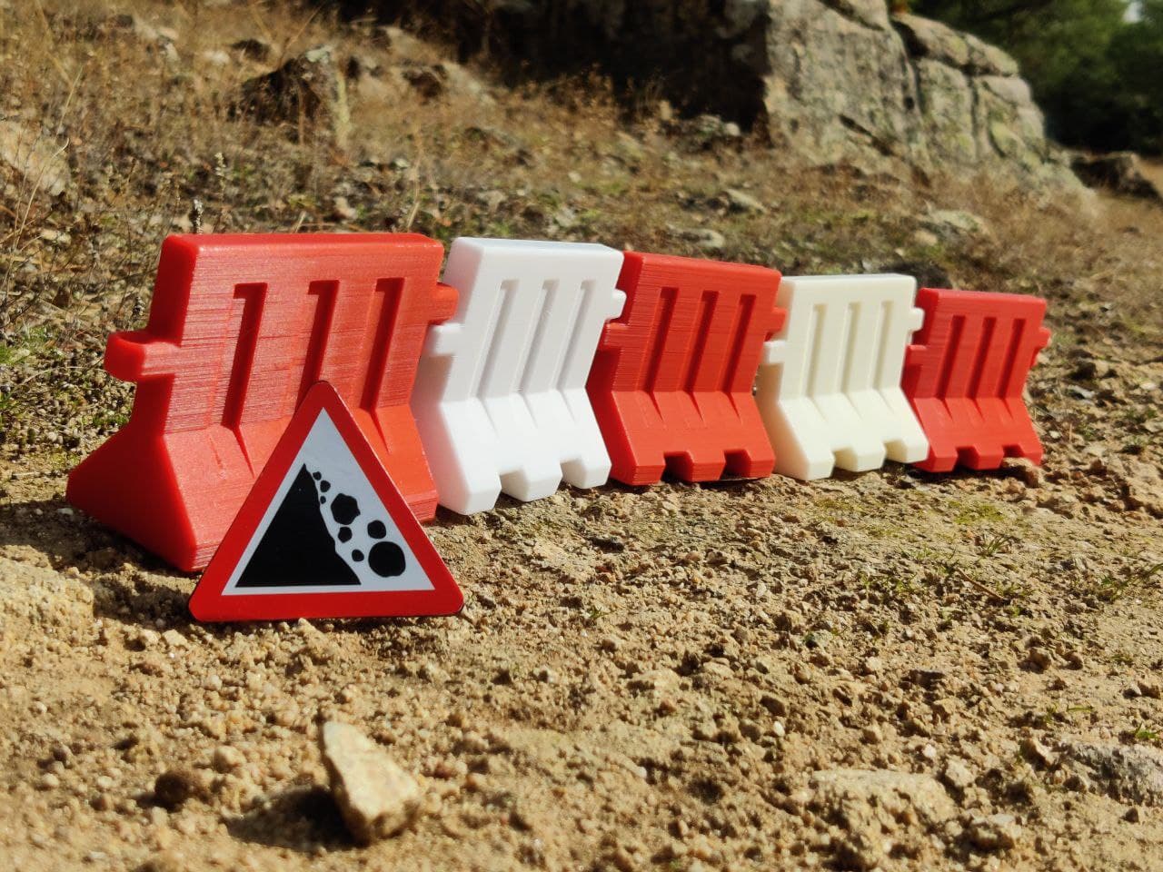 STL file 1/10 Traffic Block for RC Cars/Trucks・3D printable design to ...