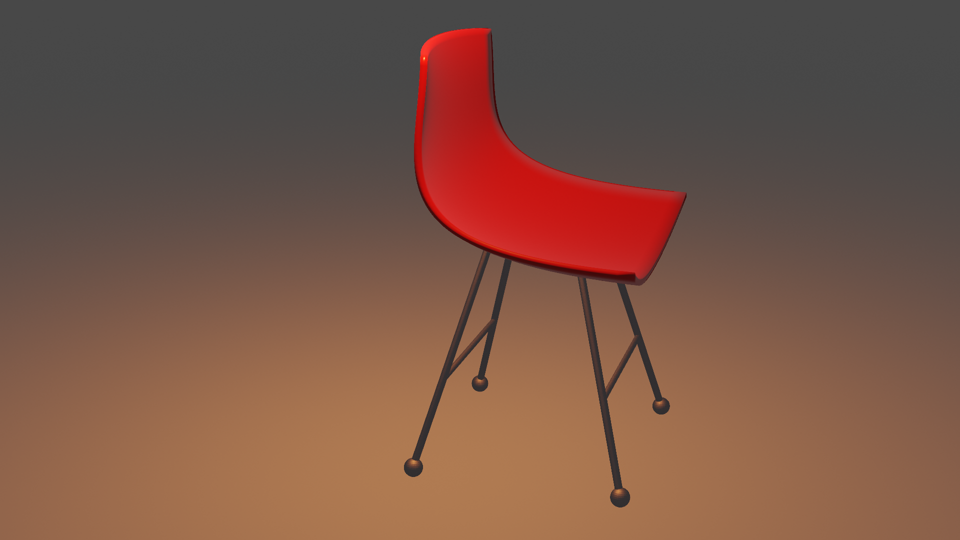 3D file Simple 3D plastic chair・3D printing template to download・Cults