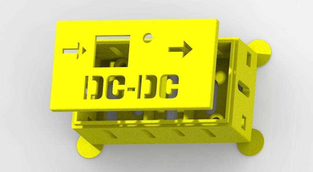 Free STL file DC-DC Adjustable Step-Down Module Case (Jaycar XC-4515) 🔧 ...