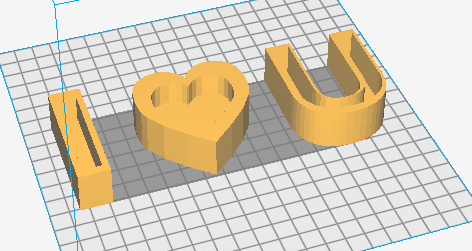 Free STL file I love you ️‍🔥・3D printing template to download・Cults