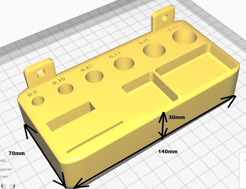 STL file Tools Organizer・Template to download and 3D print・Cults