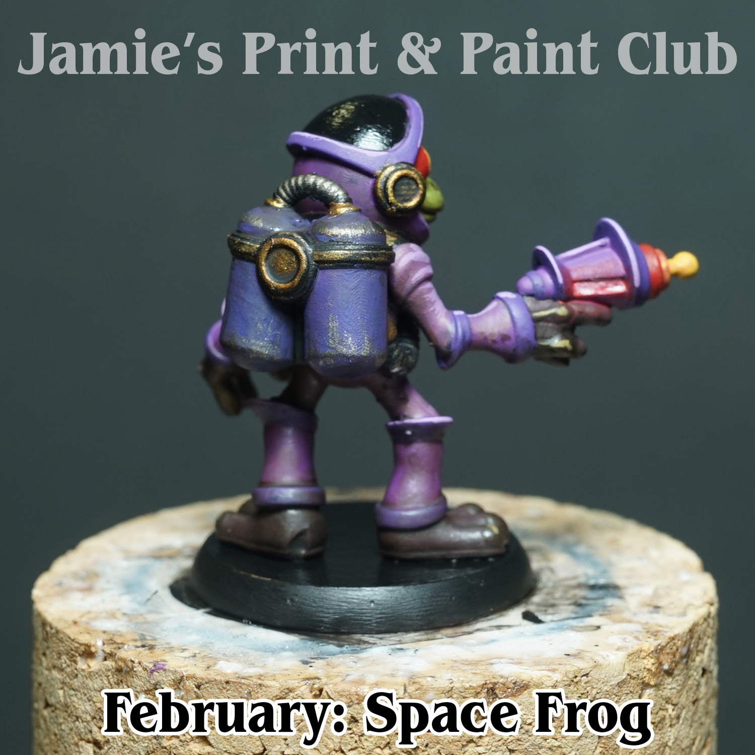 Free STL file Space Frog・3D print design to download・Cults