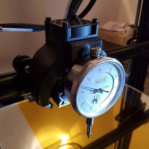 Download free STL file Magnetic dial indicator mount on Fang CR10S ...