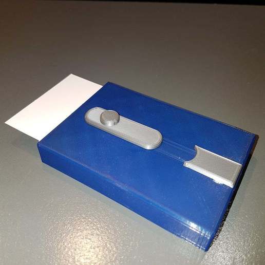 Download free STL file Business Card Case Stiletto (Business Card ...