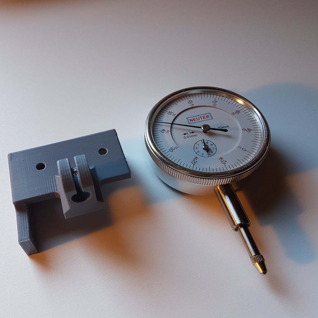 Free STL file Magnetic dial indicator mount CR-10 S (Magnetic dial ...