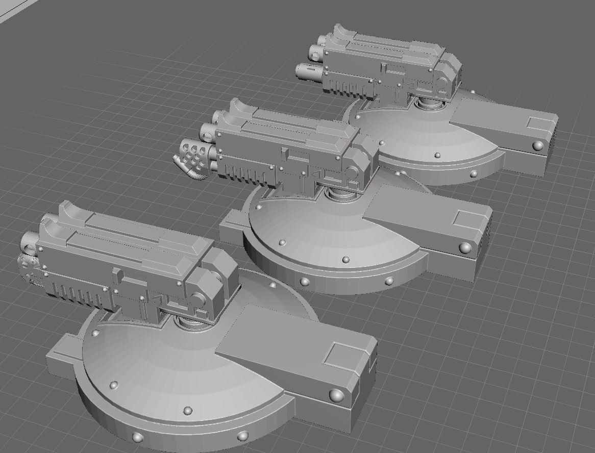 STL file Space APC Combination Weapons・Model to download and 3D print・Cults