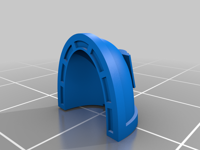 Free STL file Tome-Keepers Pauldrons・3D printing model to download・Cults