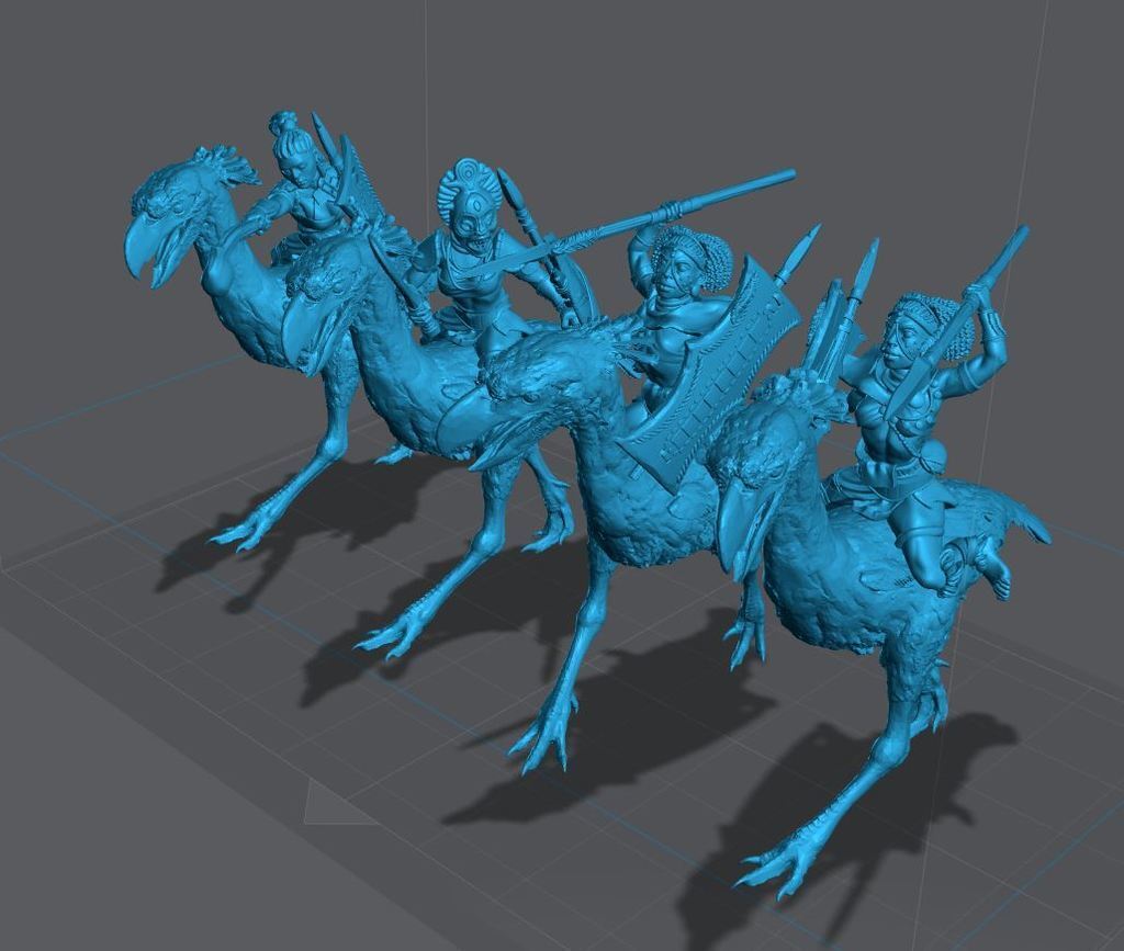 Free STL file Amazon Cavalry 🐦・3D printer design to download・Cults