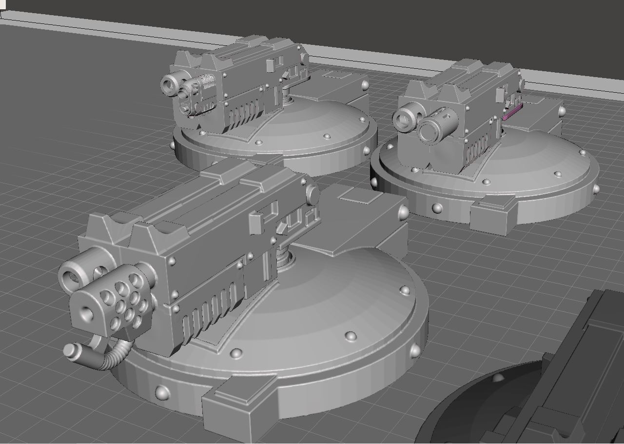 STL file Space APC Combination Weapons・Model to download and 3D print・Cults