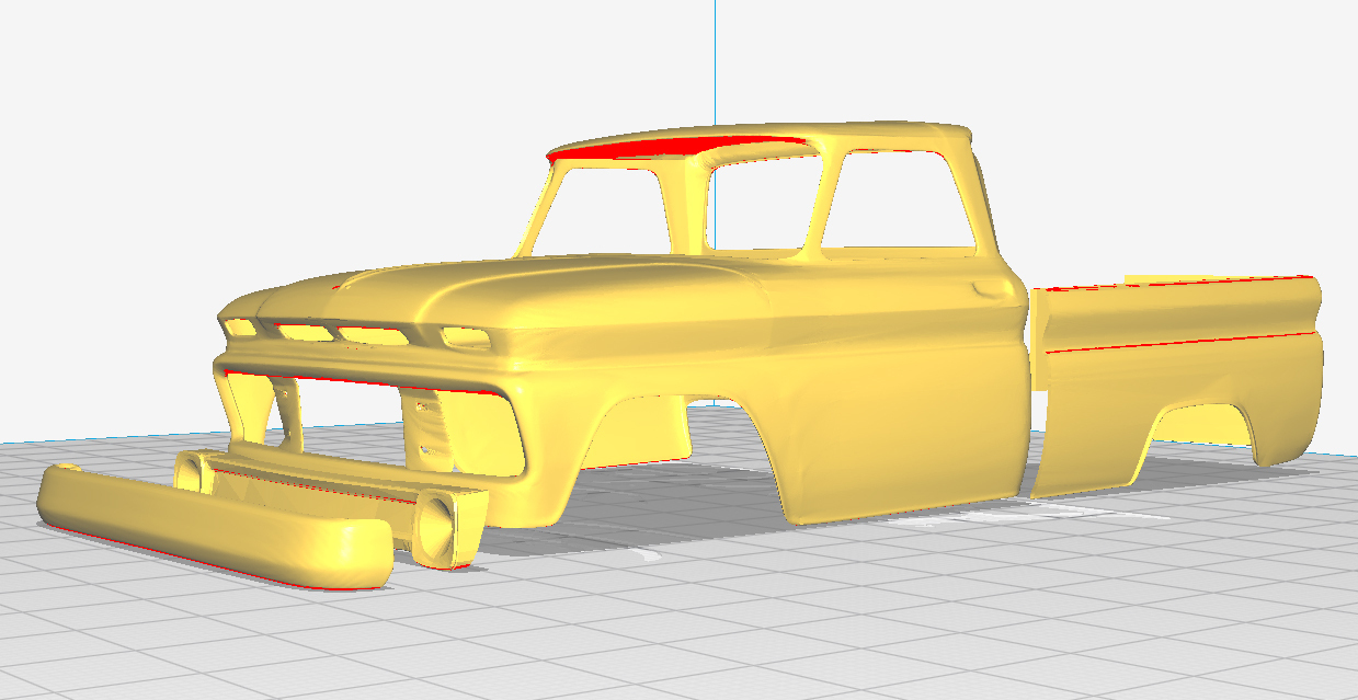 STL file Chevy C10 10th scale 🚗・3D printer design to download・Cults