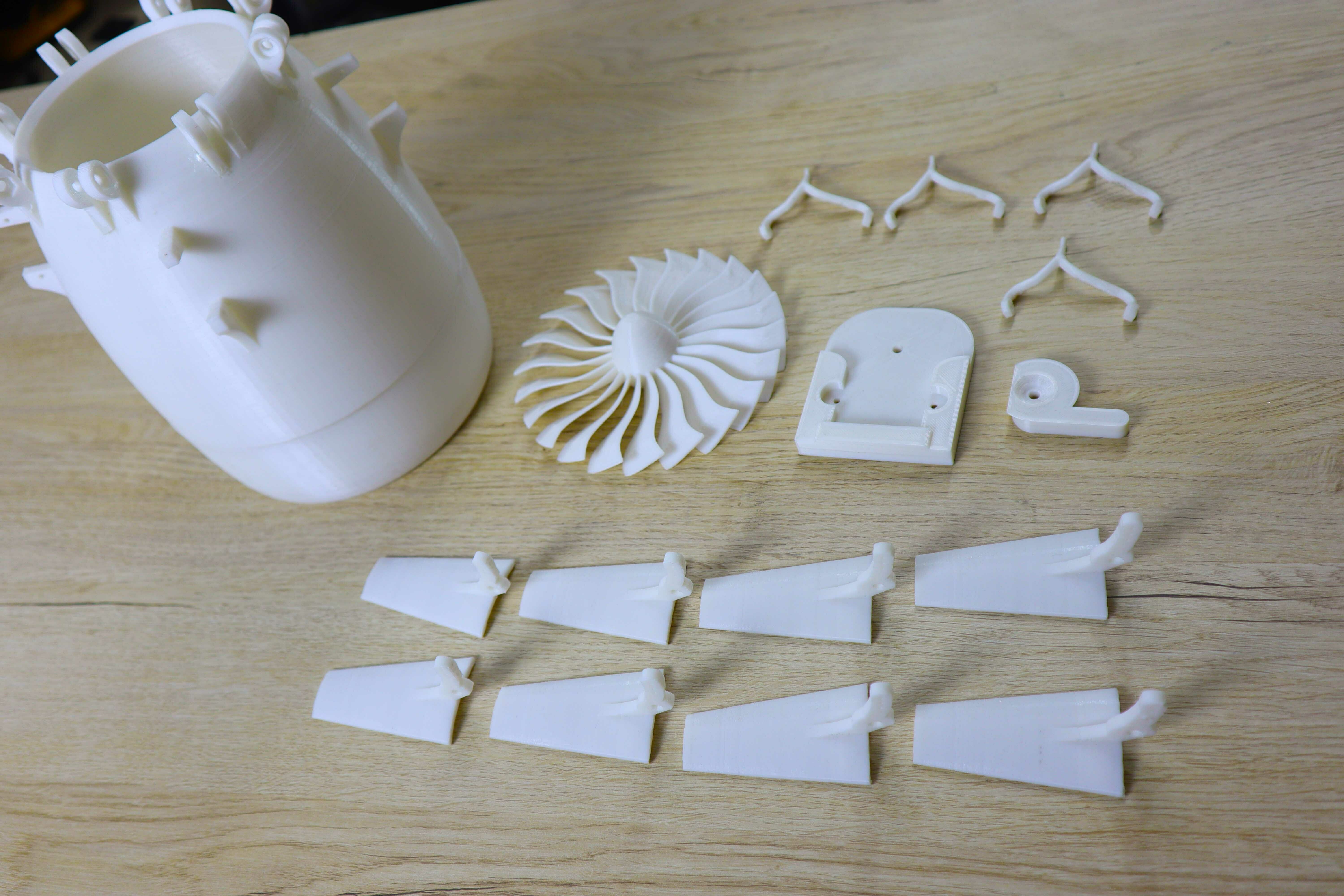 STL file Jet engine with Working thrust vector 🚗・3D printer model to ...