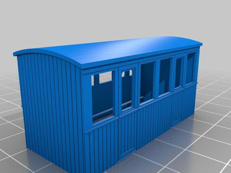 Free STL file 009 First class Coach body・3D printer model to download・Cults