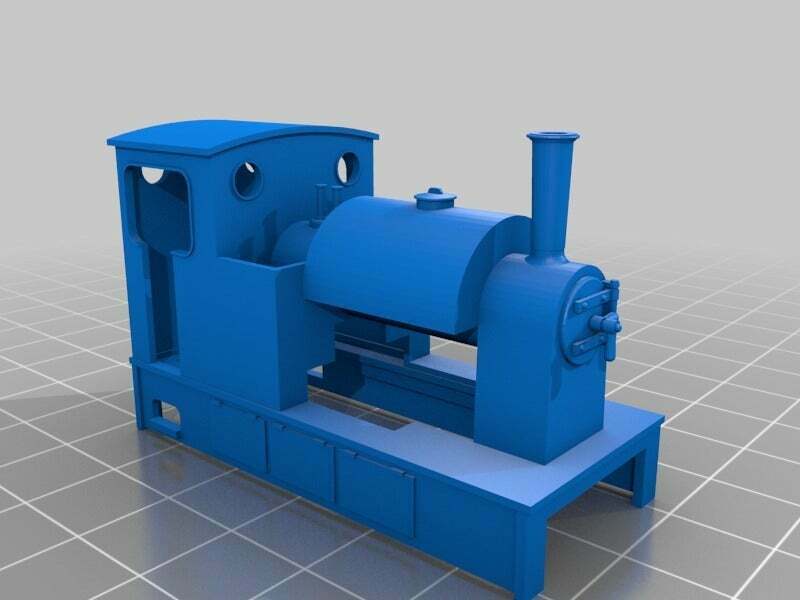 Free STL file 009 saddle tank loco・3D printing idea to download・Cults