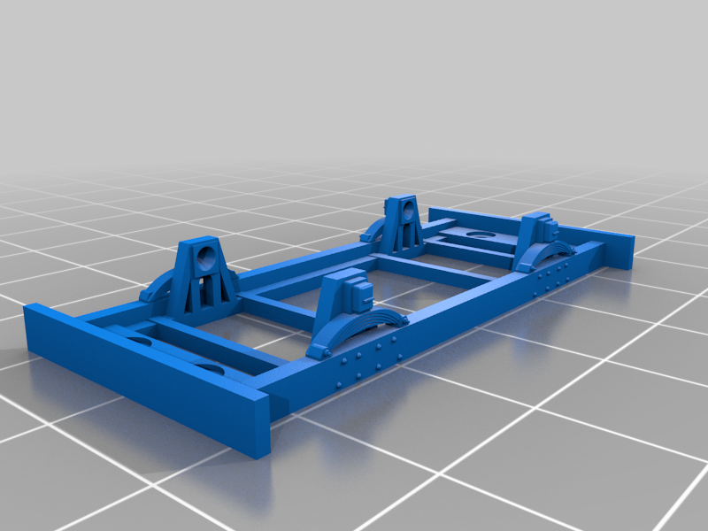 Free STL file 009 wagon chassis - sprung axlebox・3D printable model to ...