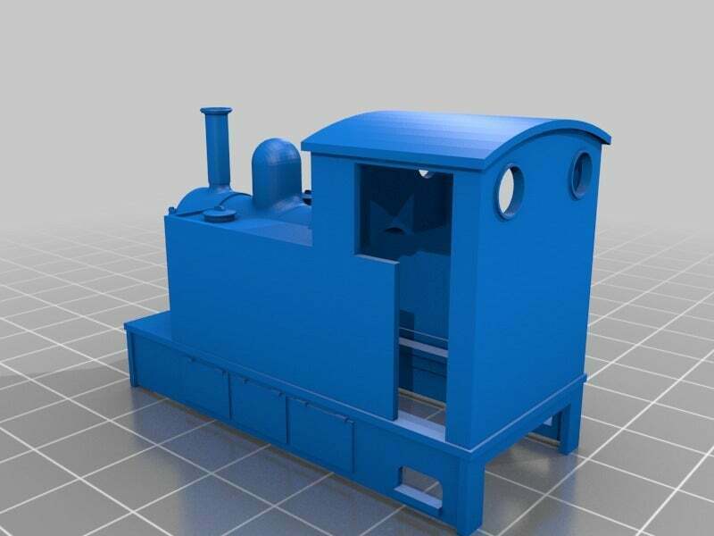 Free STL file 009 side tank tram loco body 🪖・3D printable design to ...