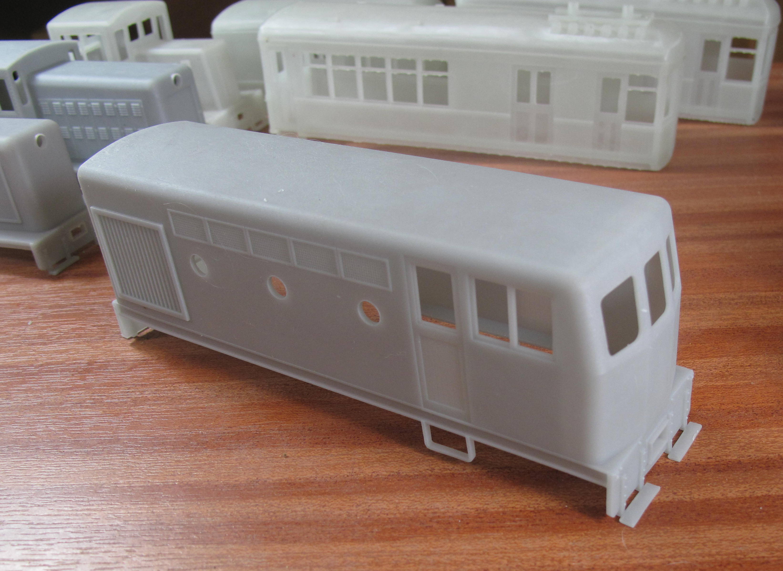 Free STL file On30 Freelance diesel body to fit a HO F7 chassis (cowl ...