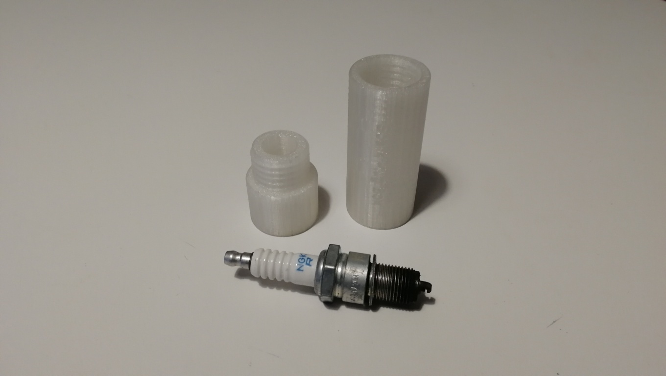 STL file SPARK PLUG BOX - PORTA CANDELE Yamaha・3D print design to ...