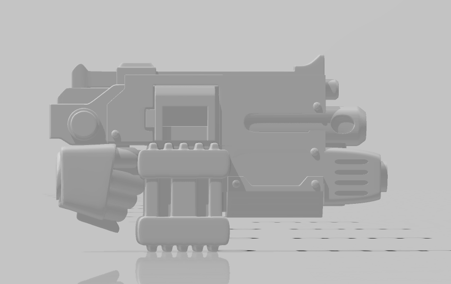 Free STL file Legion Combination Weapons, Melta, Plasma, Flamer! 🔫・3D ...